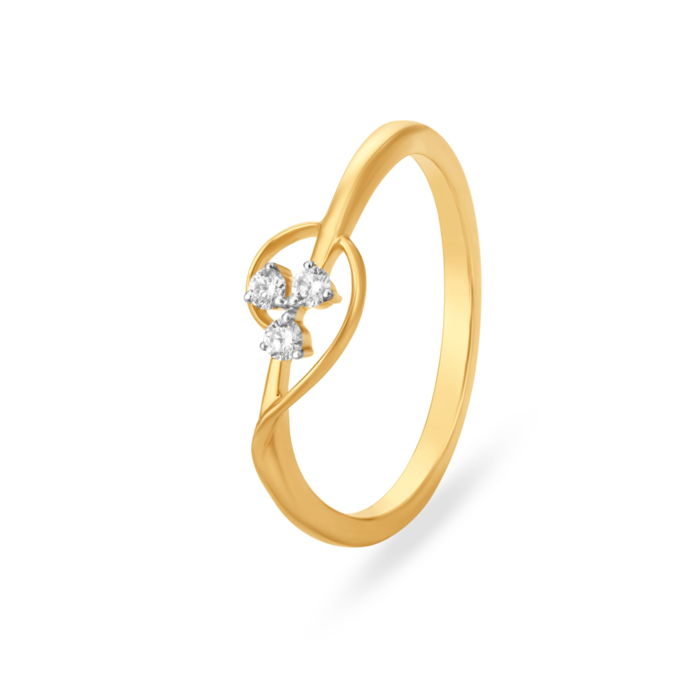 Lush Gold and Diamond Finger Ring