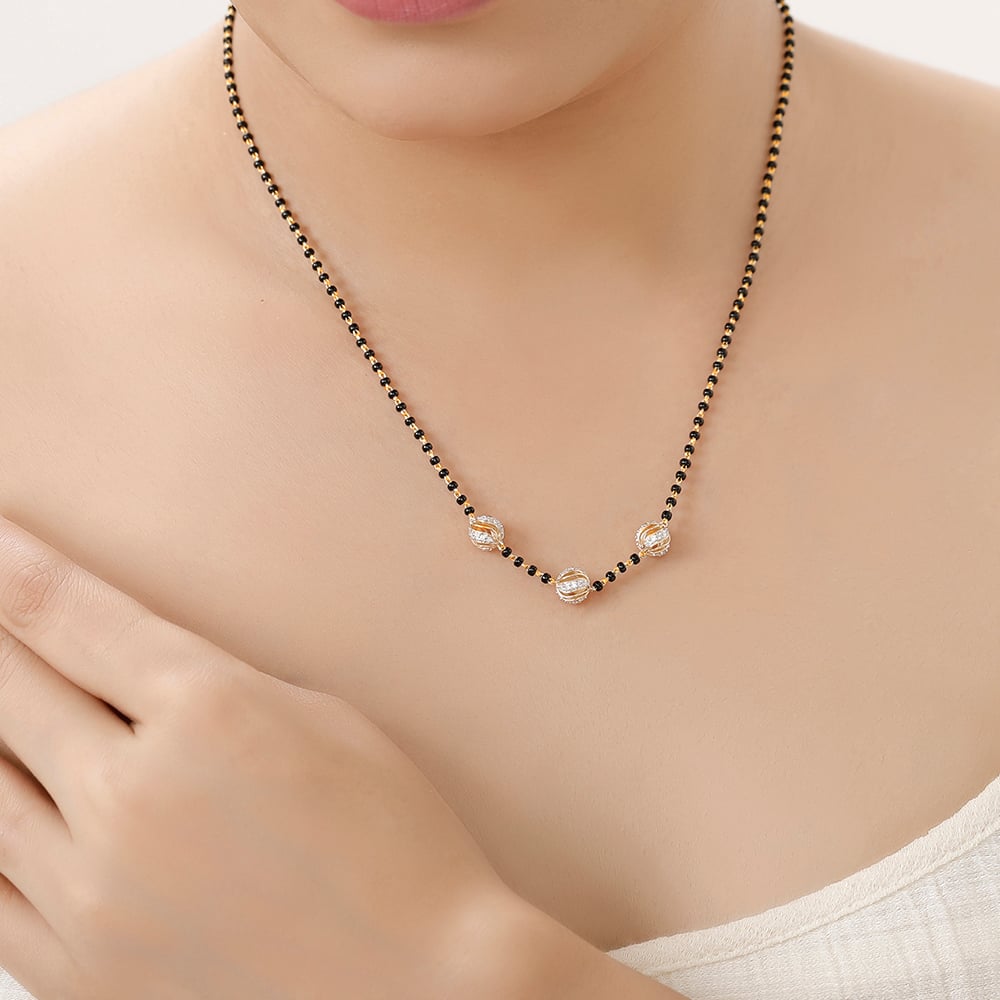 14 KT Yellow Gold Mangalsutra