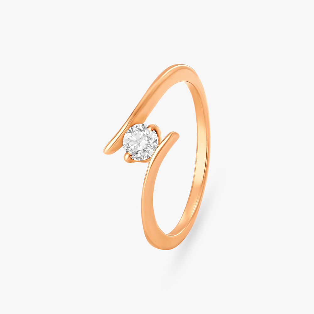 Lovely Lone Diamond Ring