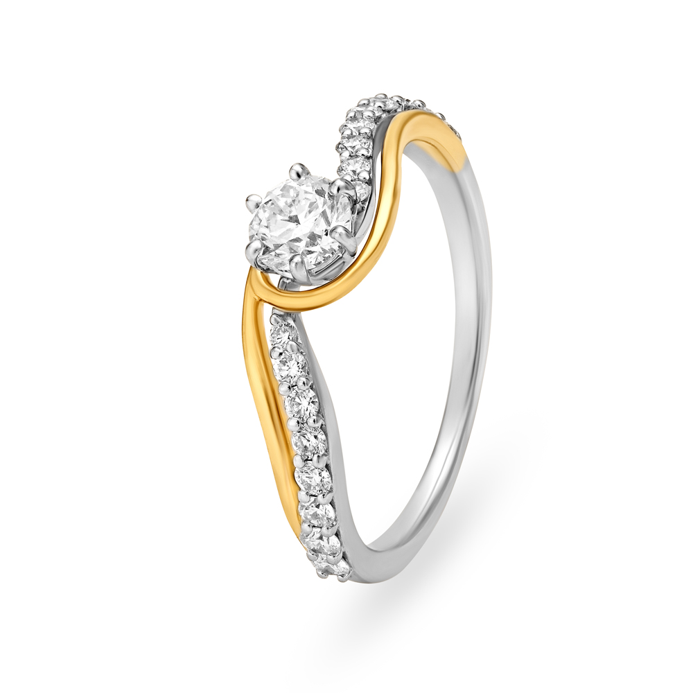 Enticing Solitaire Look Diamond Ring