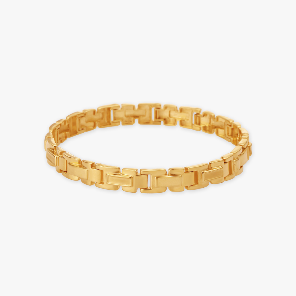 Interlock Gold Bracelet