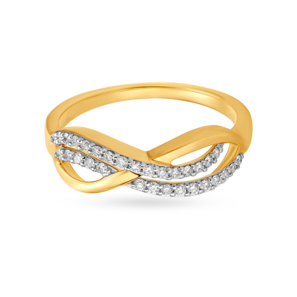 Infinity Crossover Finger Ring