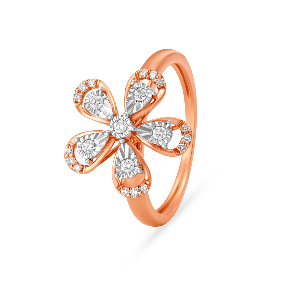 Fresh Floral Finger Ring