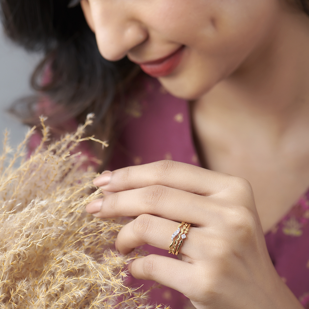 Stunning Tiered Diamond Rings