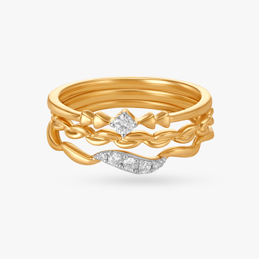 Stunning Tiered Diamond Rings