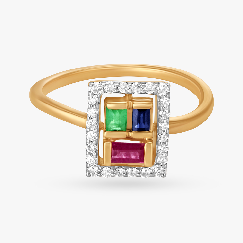 Colour Block Ring
