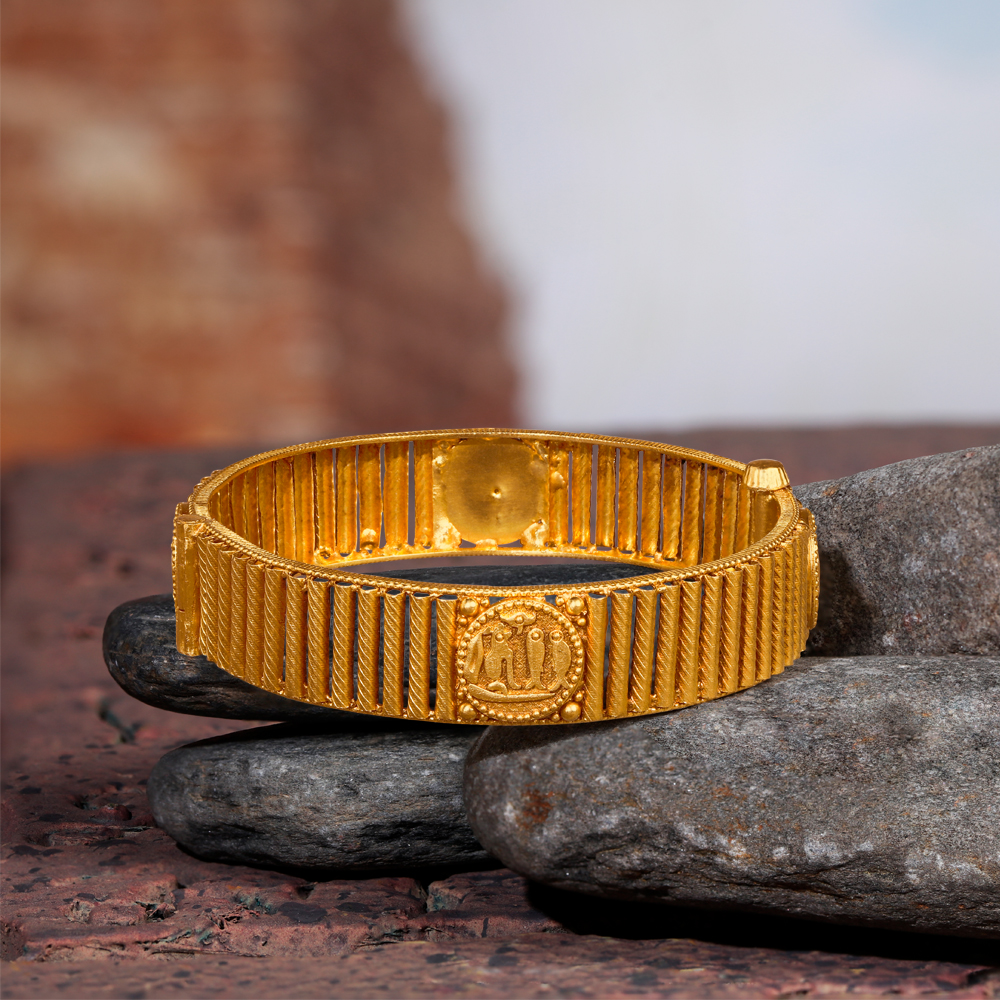 Opulent Karandhai Victory Coin Bangle