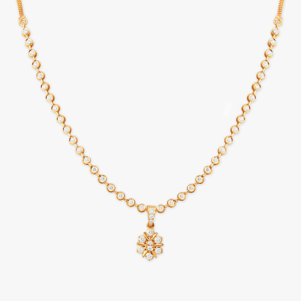 Radiant Diamond Necklace