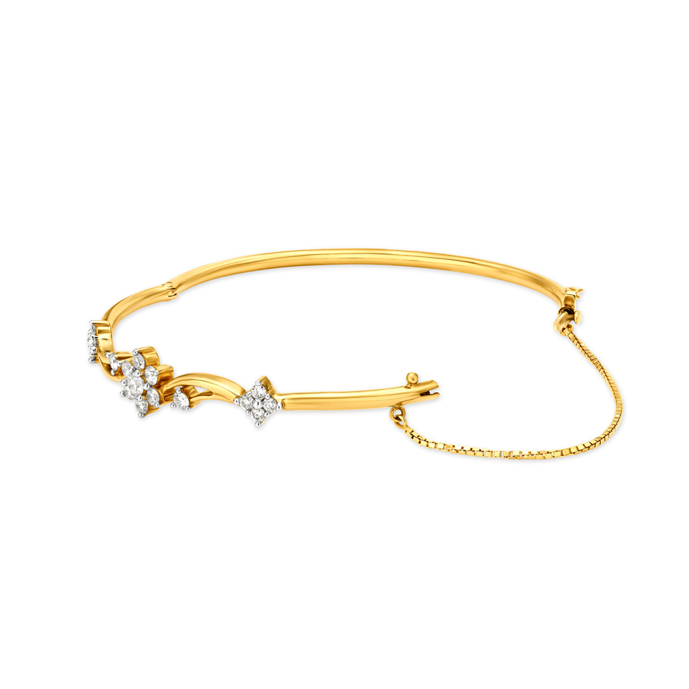 Elegant Diamond Bangle