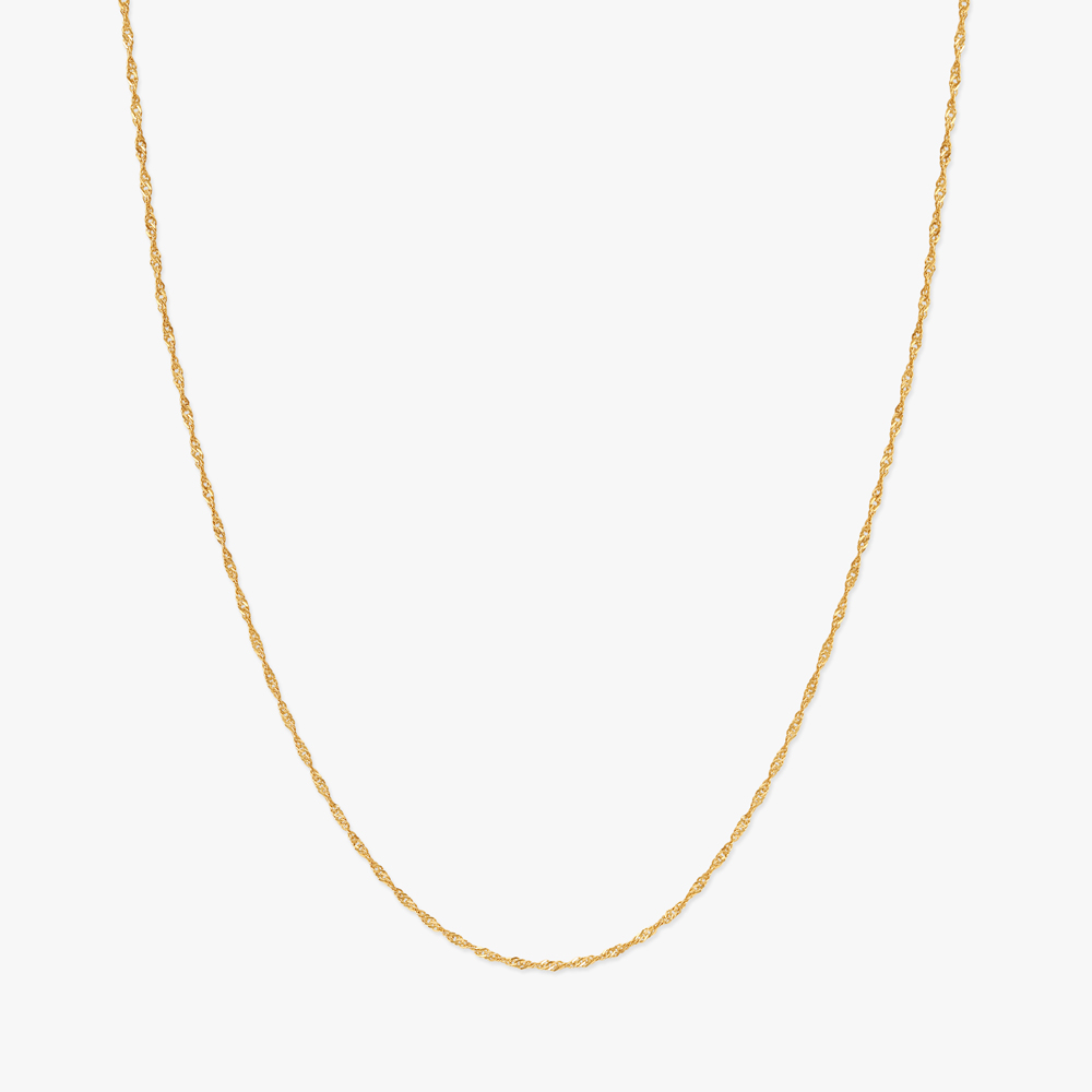 Classy Minimal Gold Chain