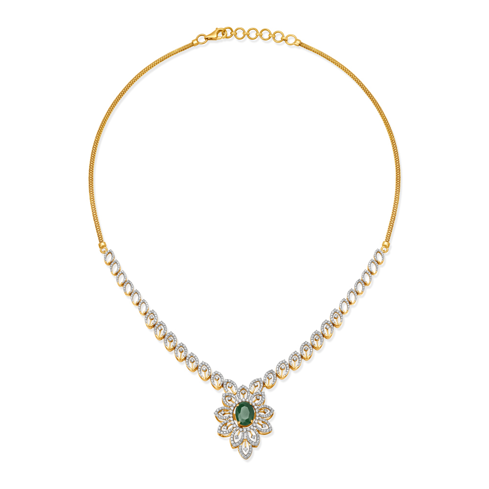 Glorious Diamond Necklace Set