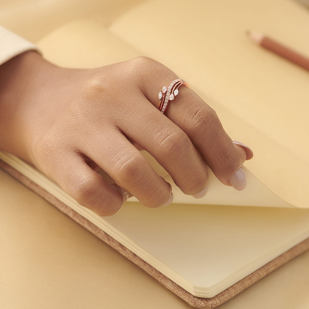 Charming Spring Diamond Ring