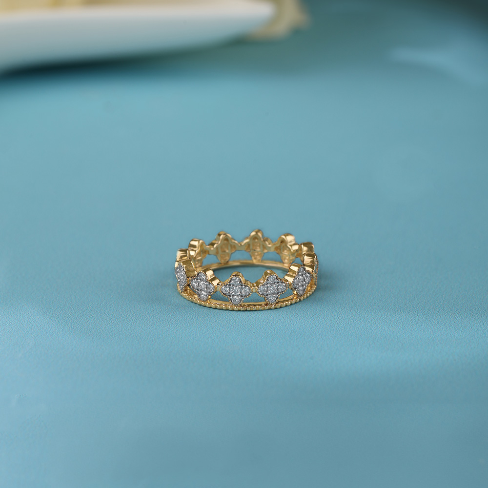 Eternal Allure 14KT Gold & Diamond Ring