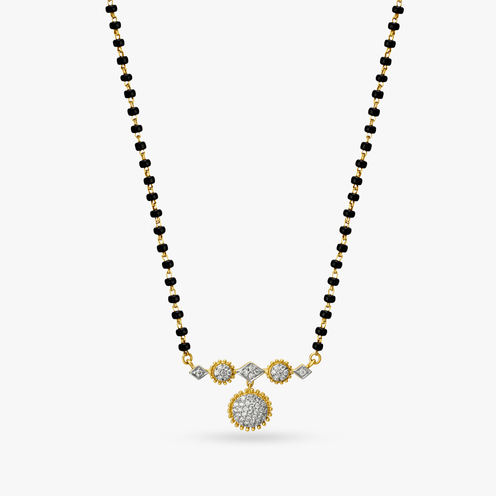Traditional Diamond Mangalsutra