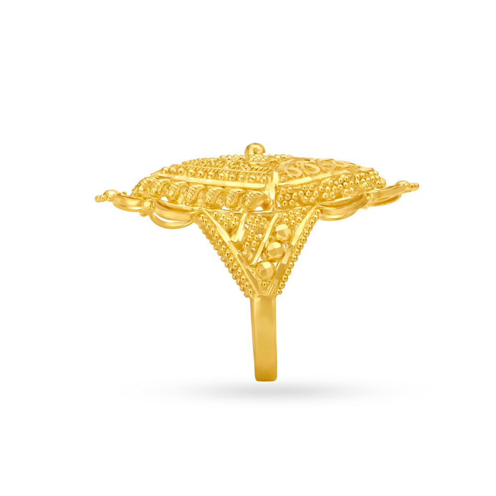 Antique Gold Finger Ring