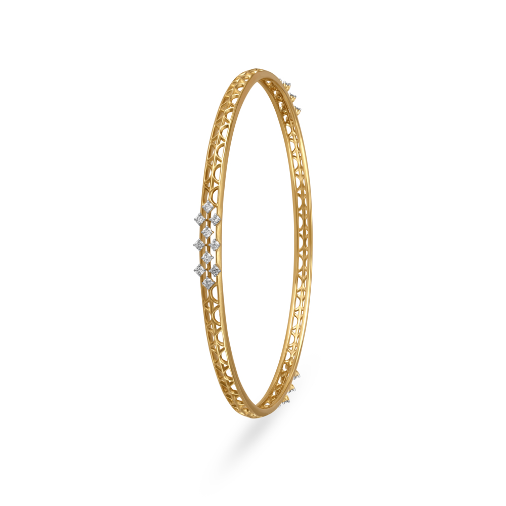 Twinkling Diamond Bangle