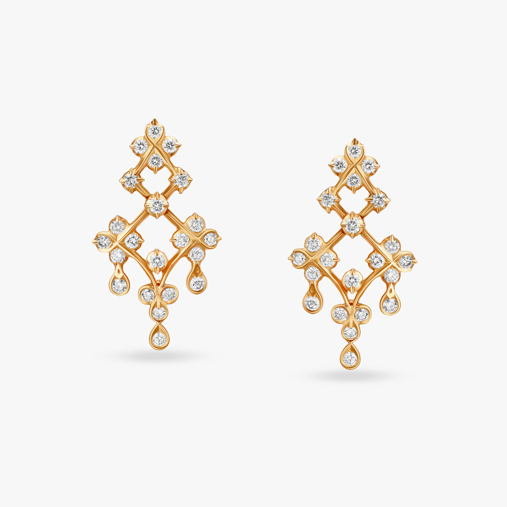 Dancing Diamonds Earrings