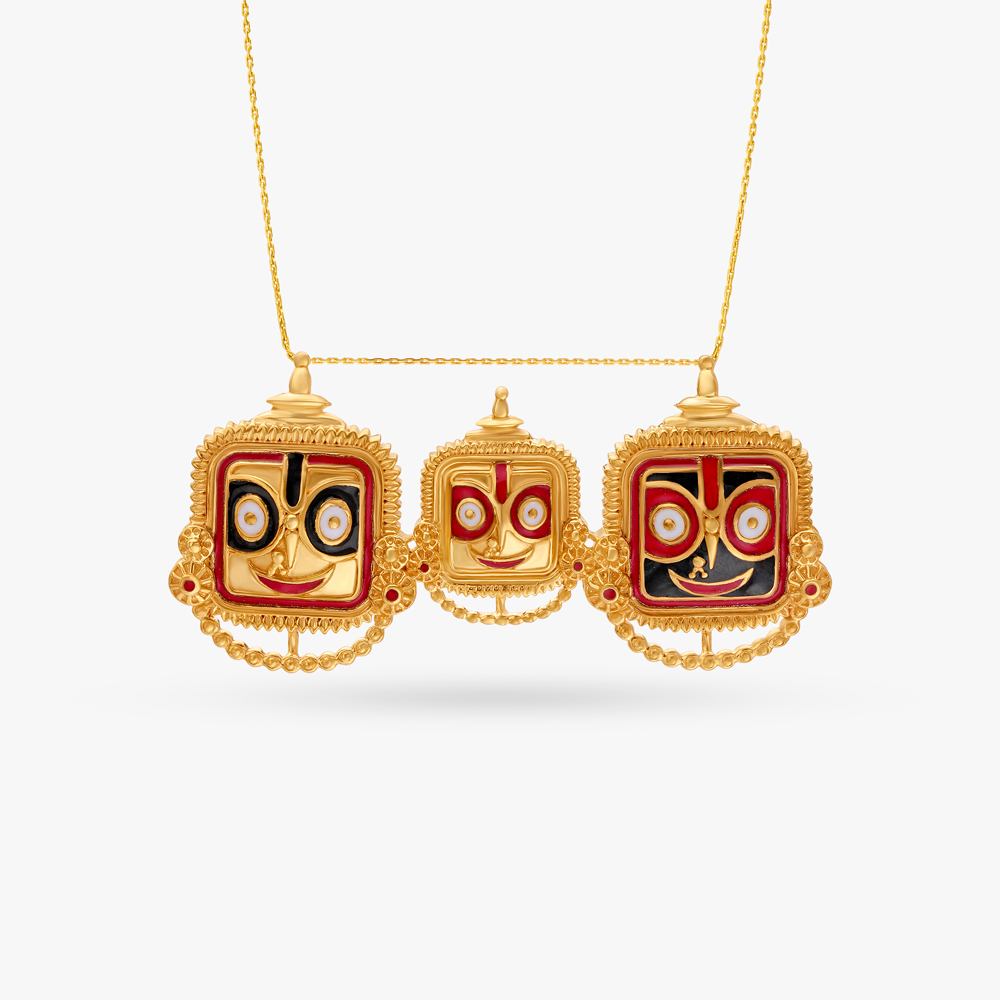 Jagannath gold locket store