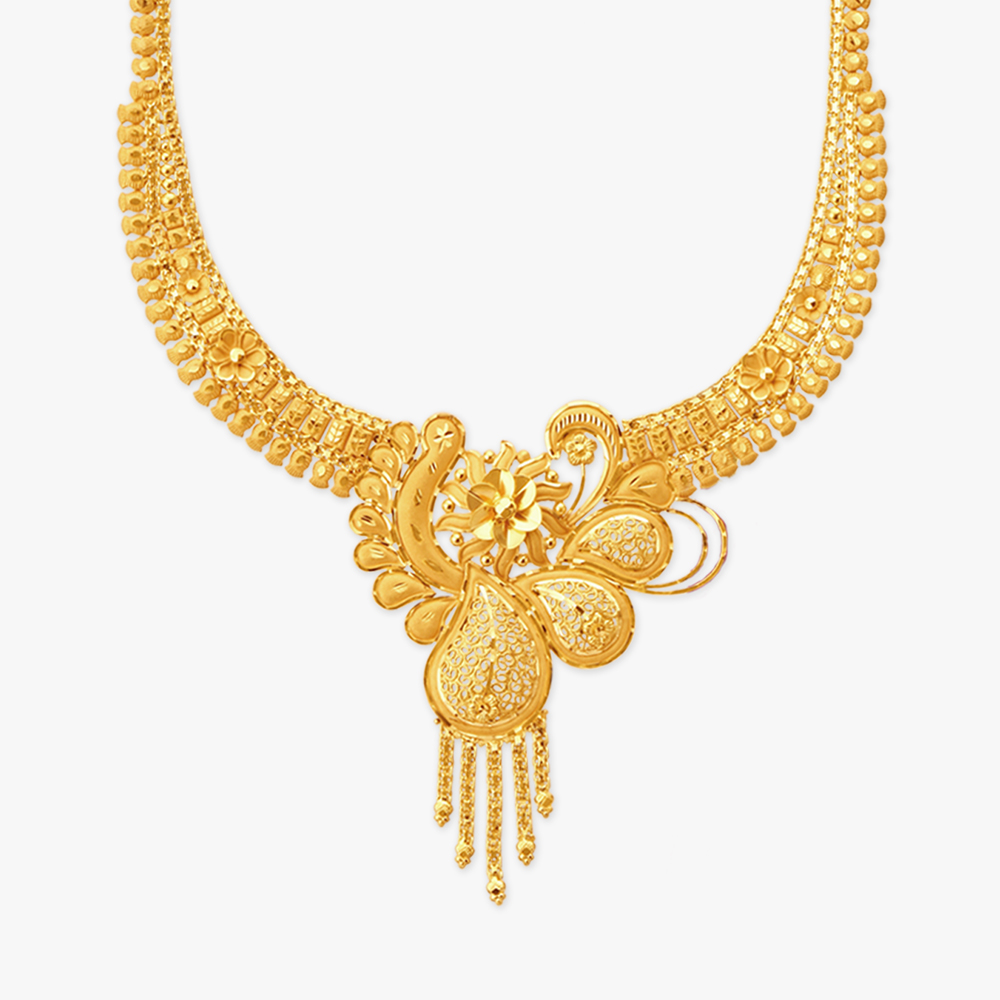Gleaming Flora Necklace