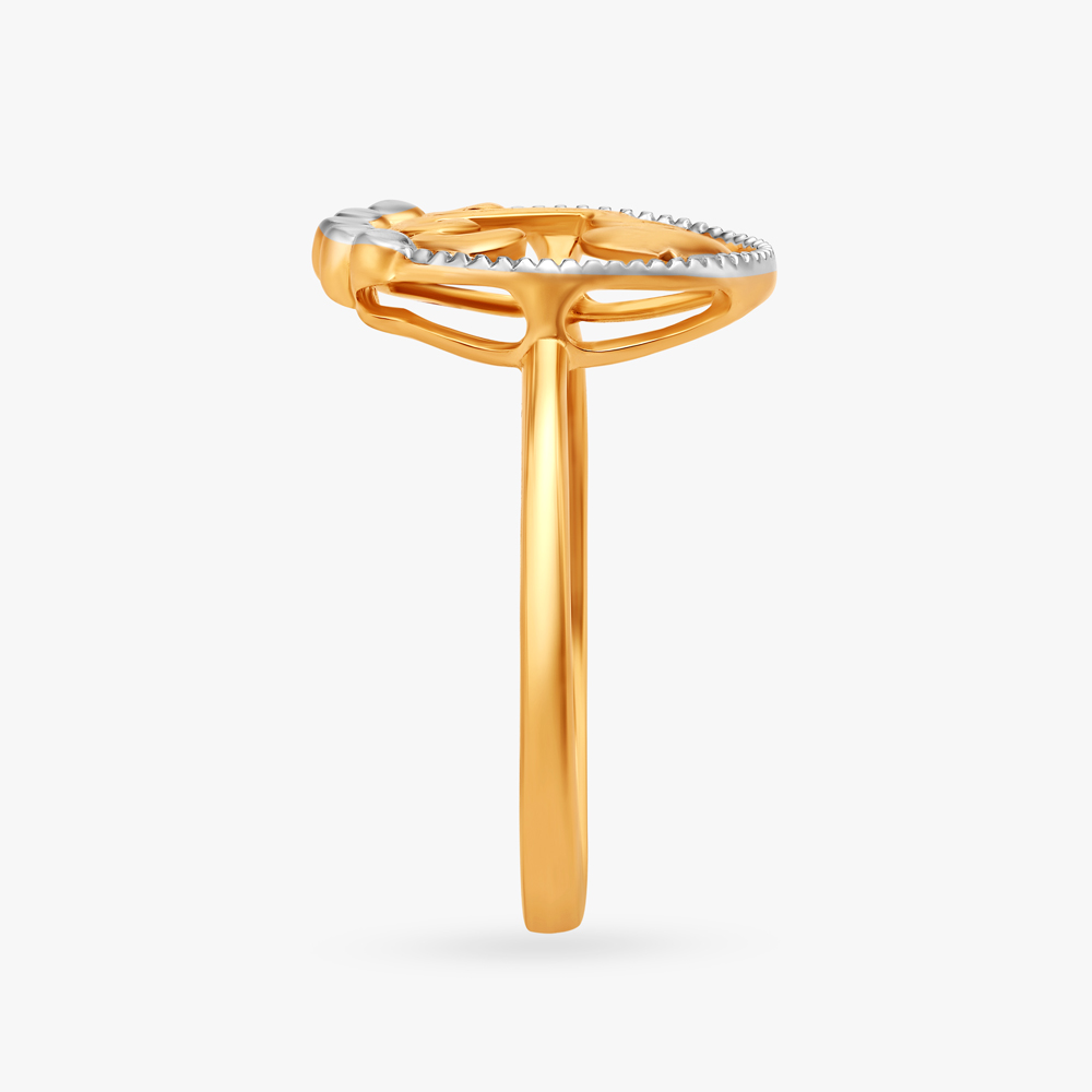 Elegant Aquarius Ring