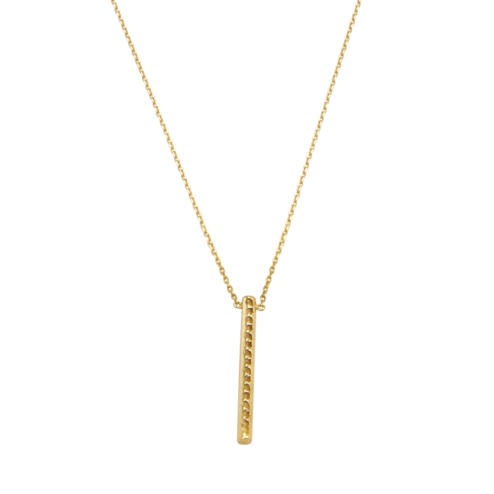 14KT Yellow Gold Secret Key Necklace