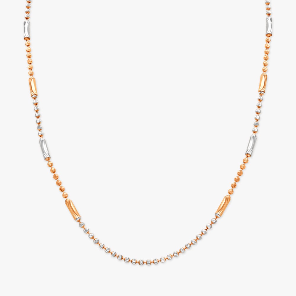Slender Beaded Chain