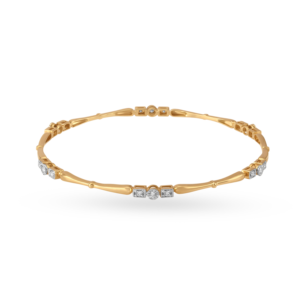 Charming Petite Diamond Bangle