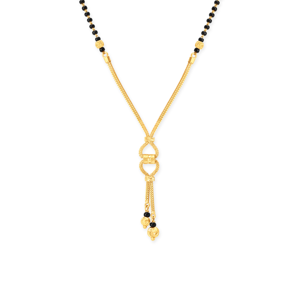 Textured Looped Mangalsutra