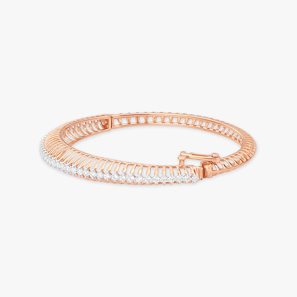 Delightful Charm Diamond Bangle
