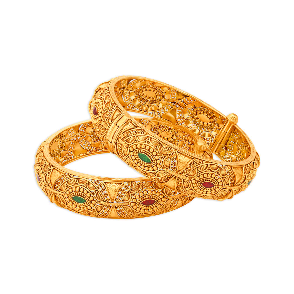 Elaborate Dazzling Bangle