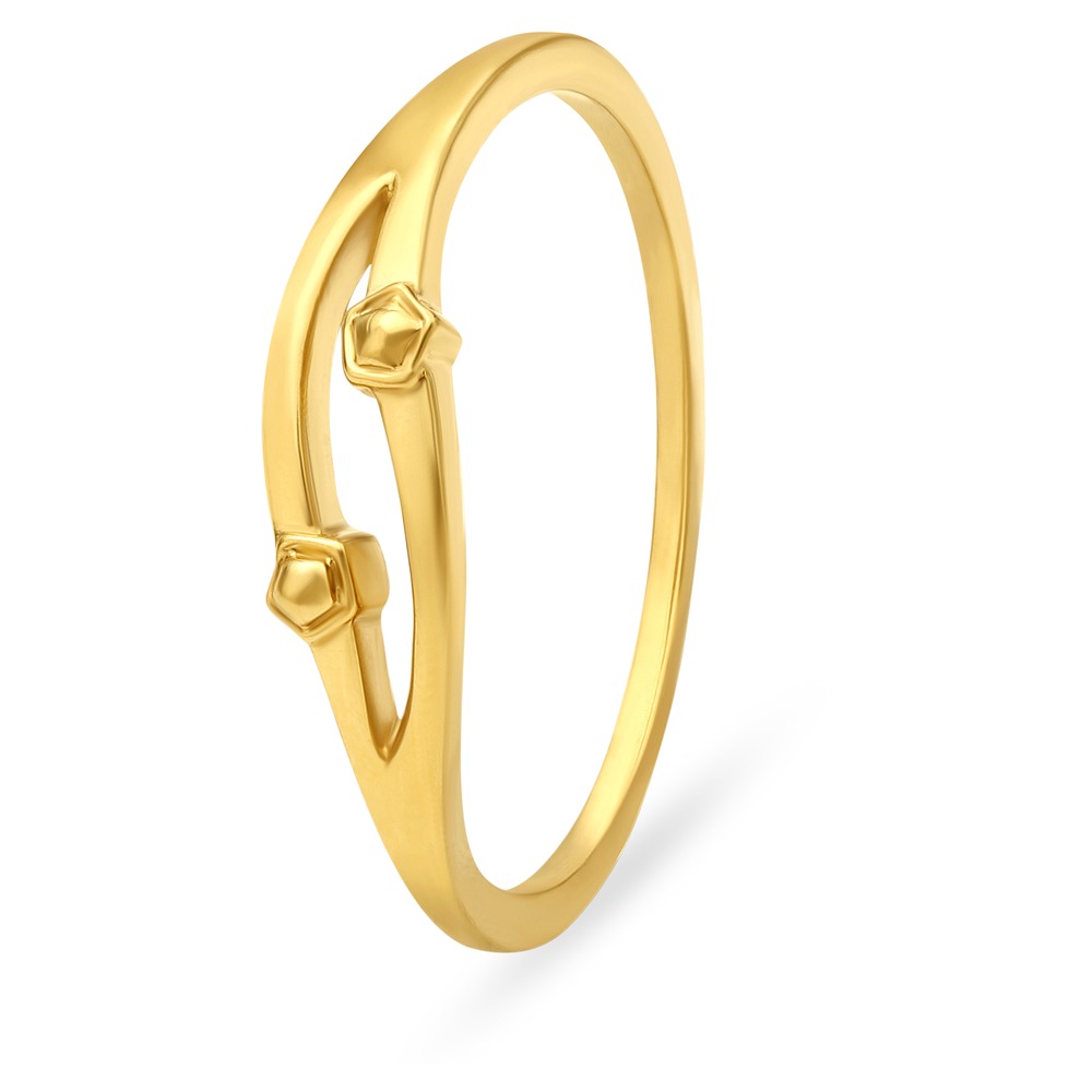 Dainty Gold Finger Ring
