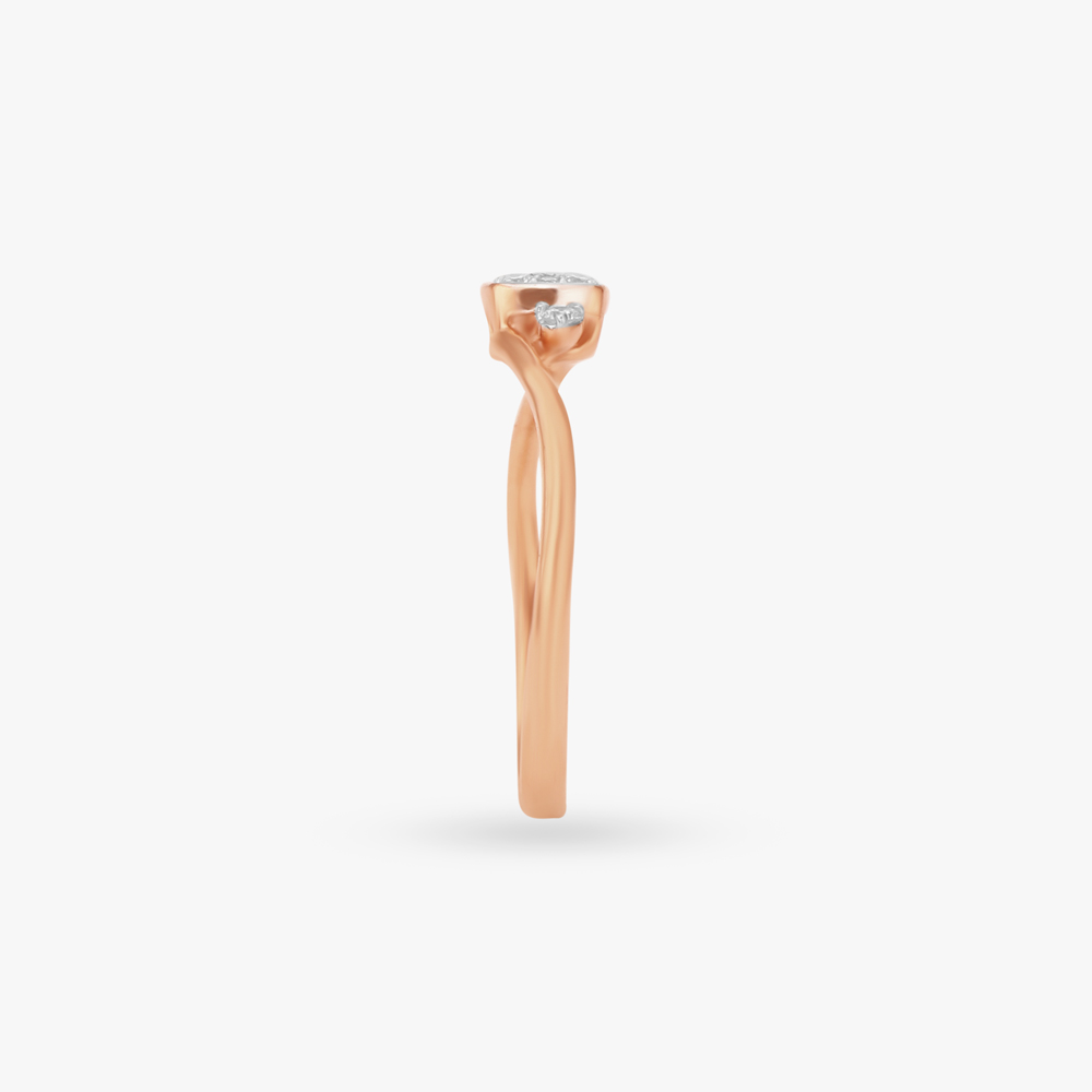 Ethereal Grace Diamond Finger Ring