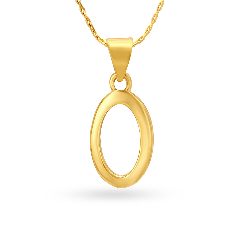 Alphabet O Pendant