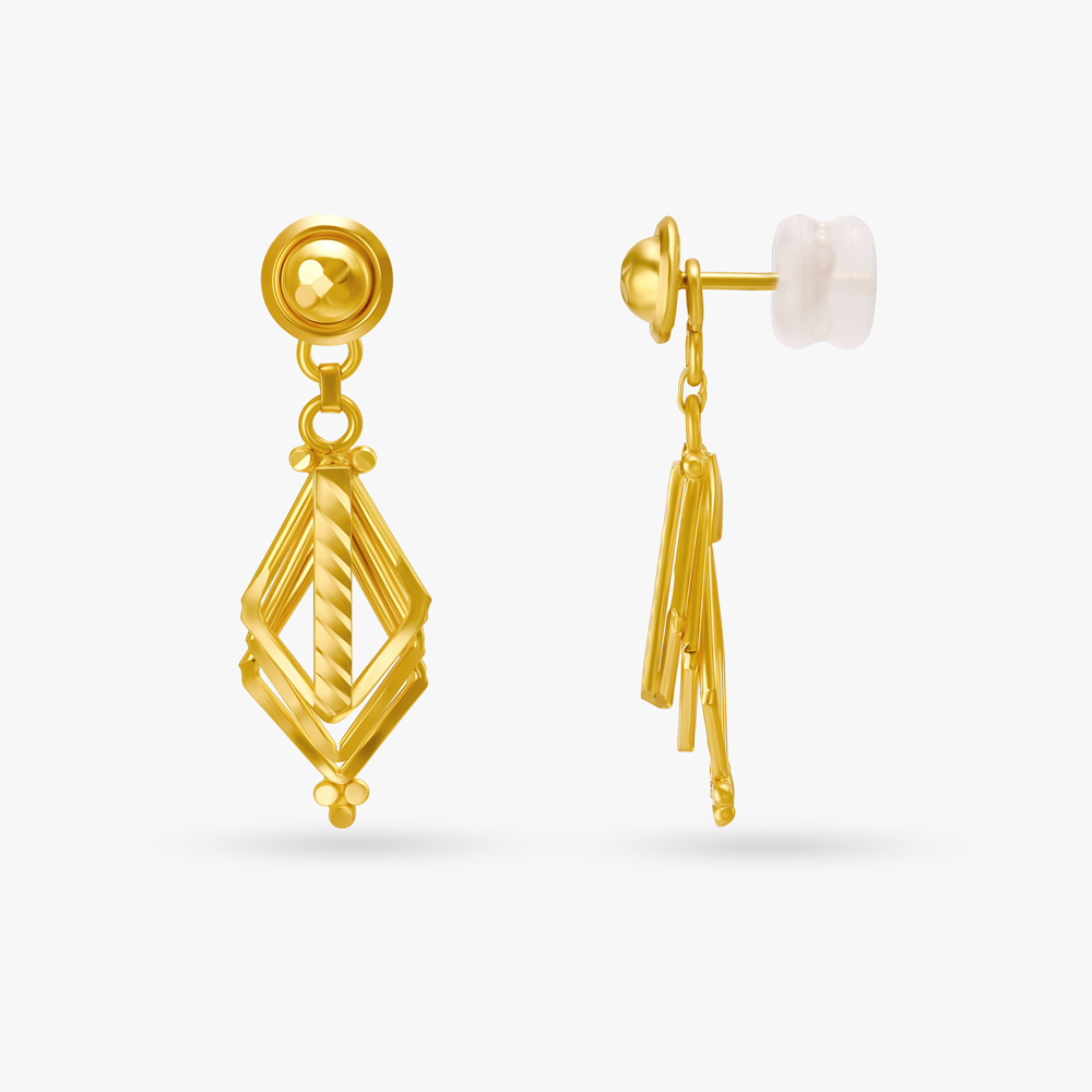 Ornate Traditional Drop Earrings