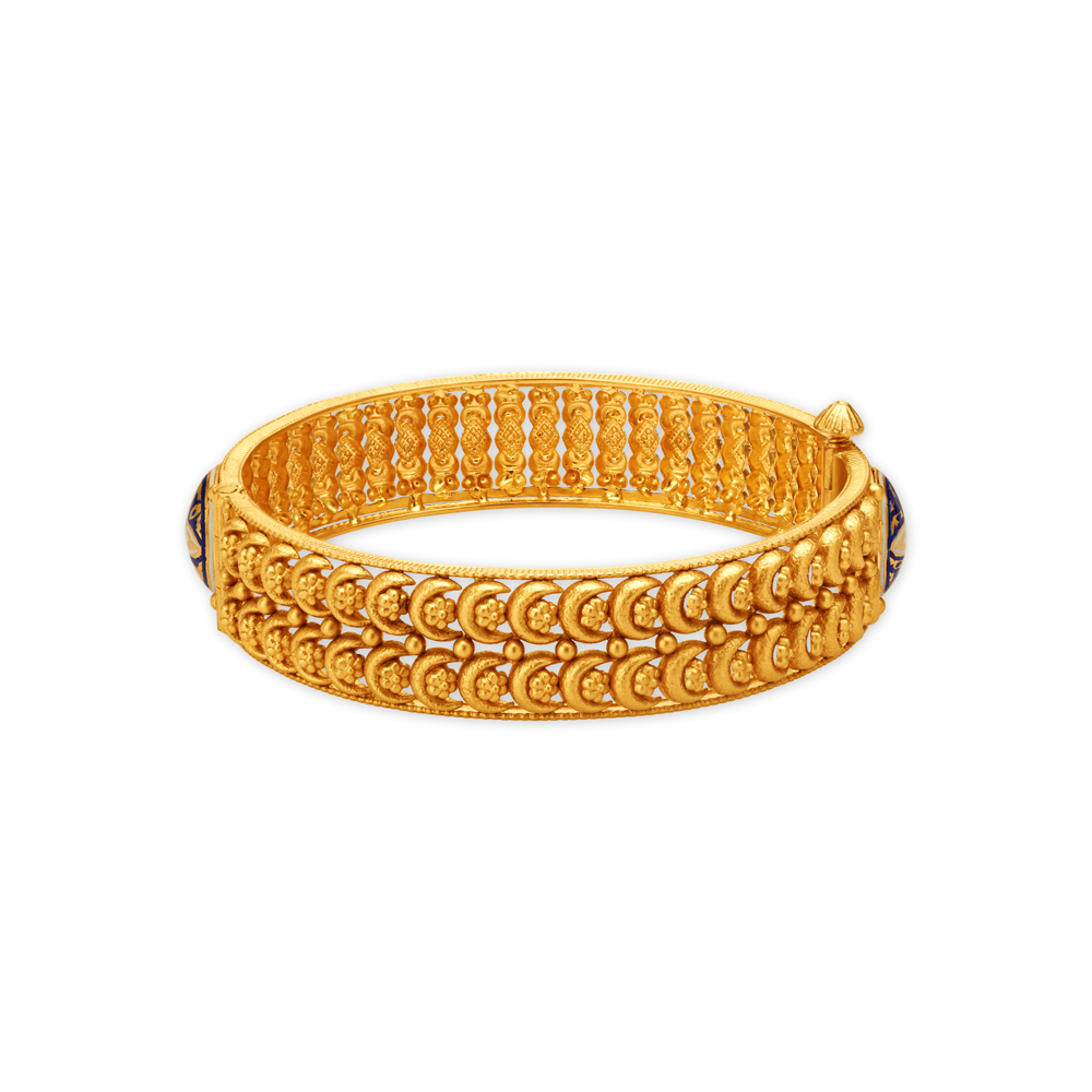 Opulent Die Stamp Floral Bangle
