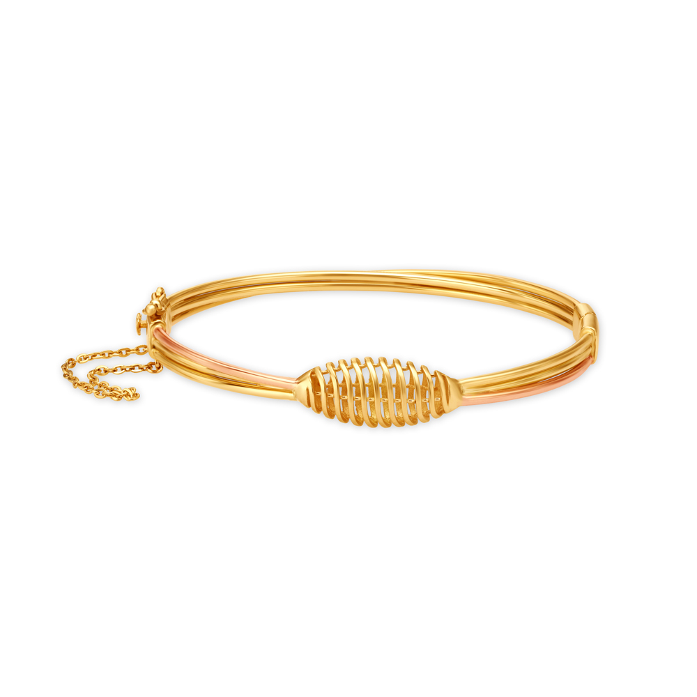 Modern Elegant Oval Bangle