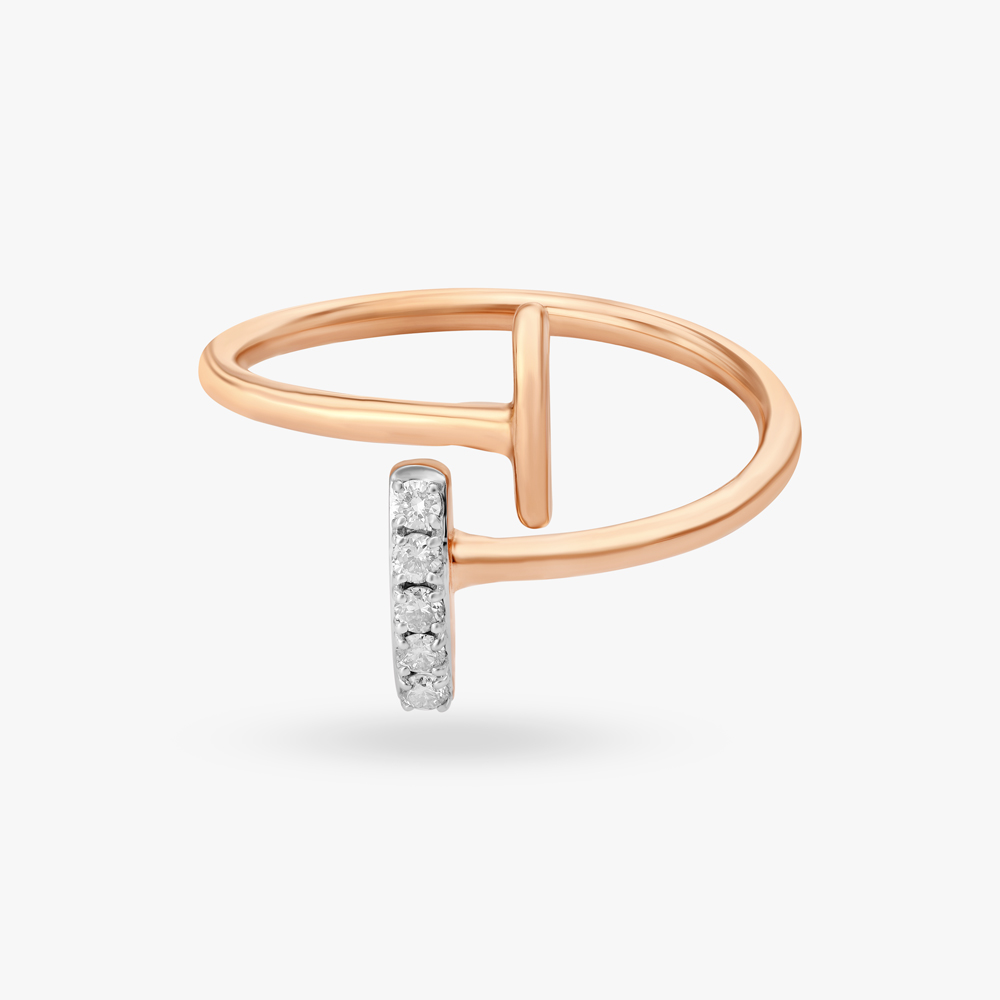 Twilight Dazzle Diamond Finger Ring