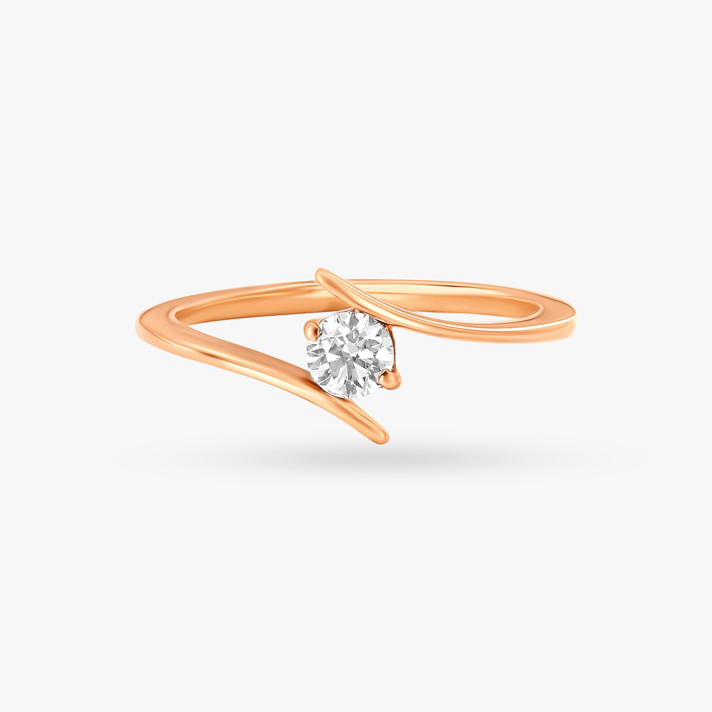 Lovely Lone Diamond Ring
