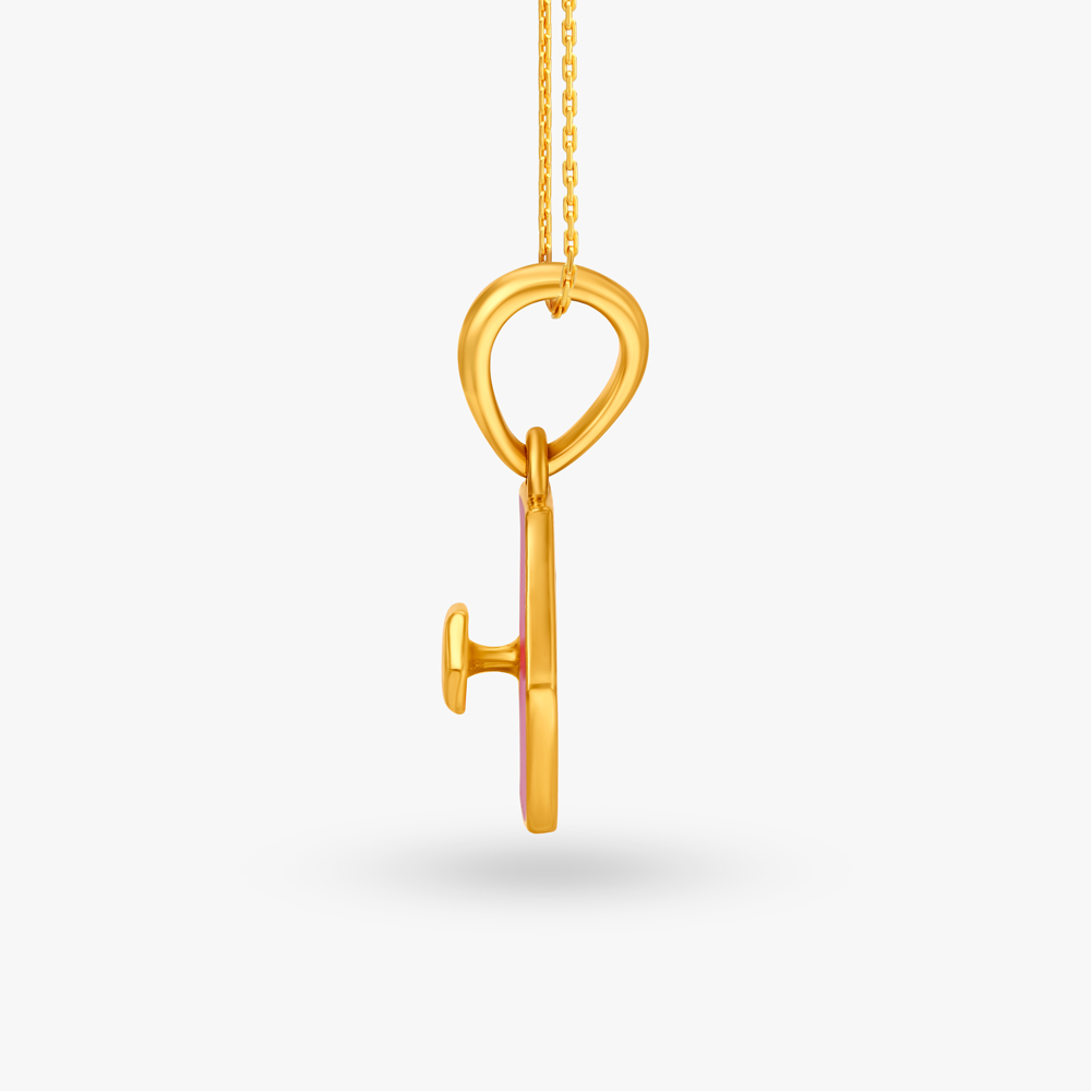 Cute Hexagon Peg Pendant for Kids