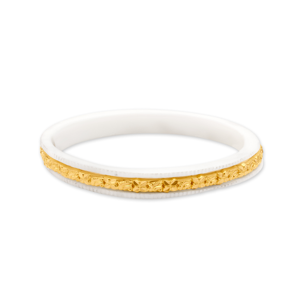 Traditional Shankha Gold Bangle