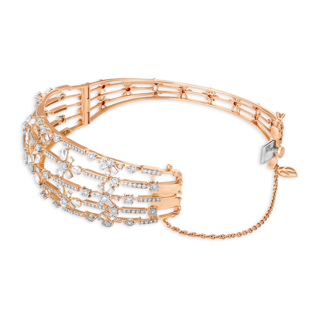 Gleaming Horizons Diamond Bangle