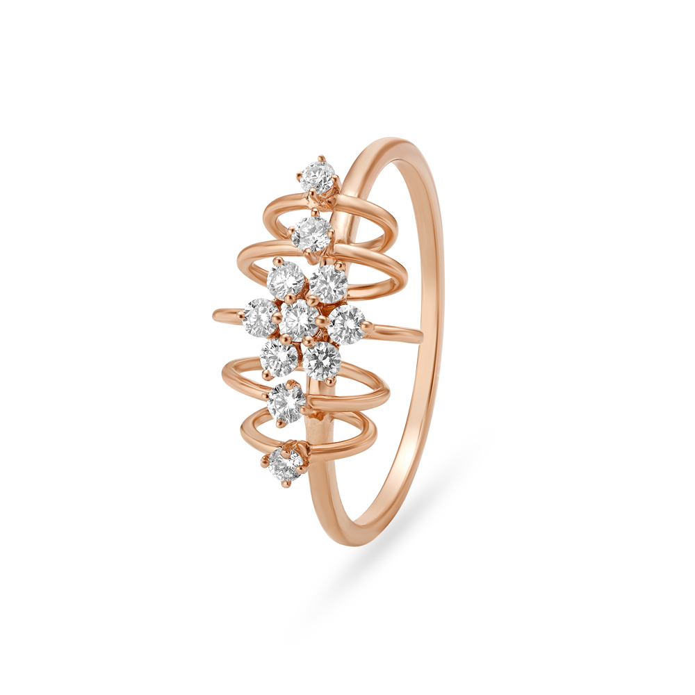 Breathtaking Floral Finger Ring