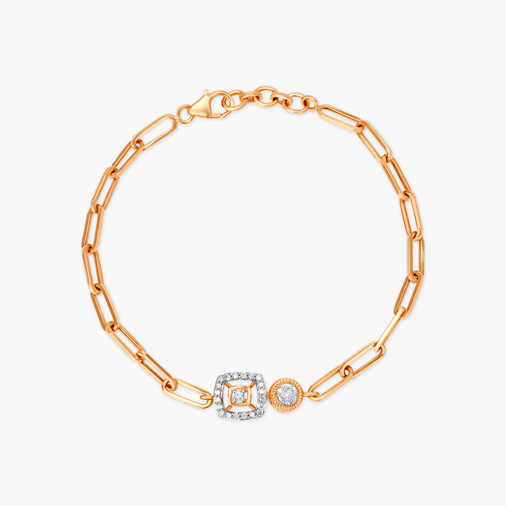 Captivating Simplicity Diamond Bracelet