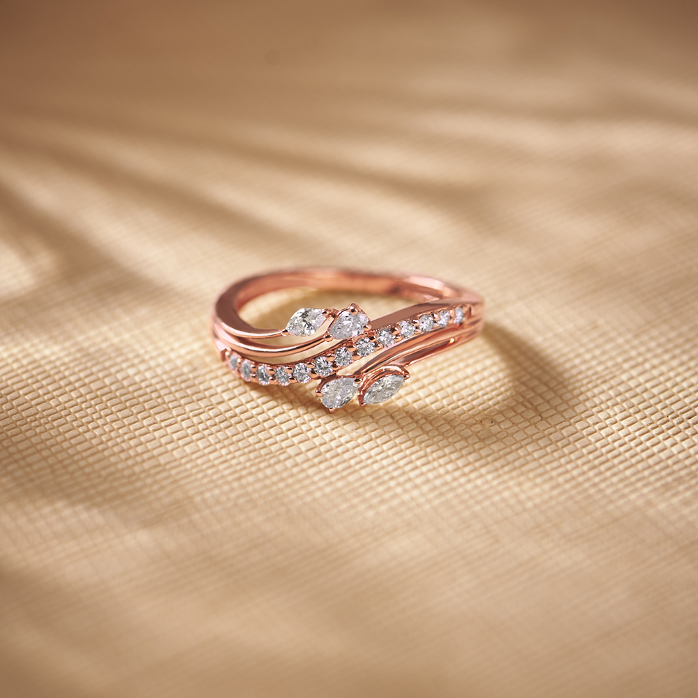 Charming Spring Diamond Ring