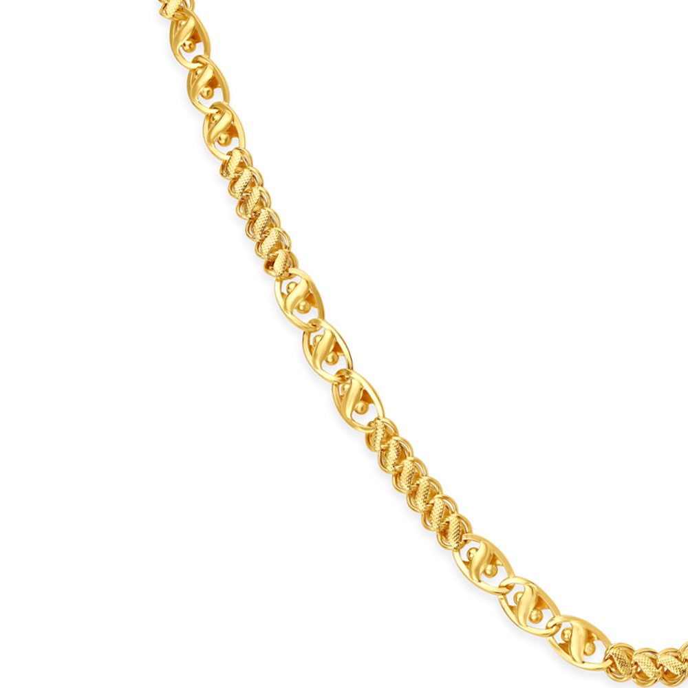 Stunning Handmade Gold Chain For Men