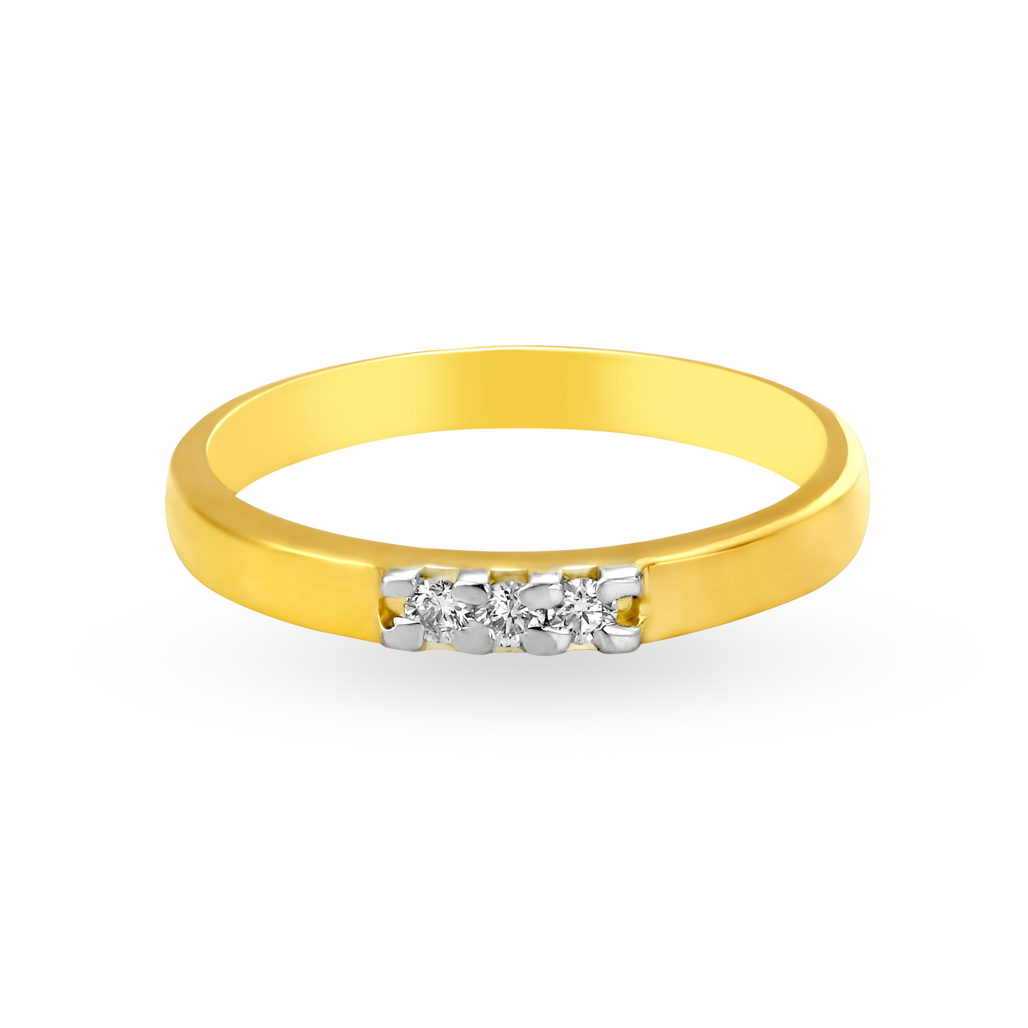 Contemporary Diamond Finger Ring
