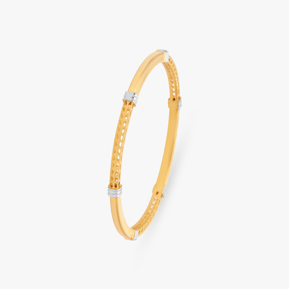 Sleek Gold Bangles