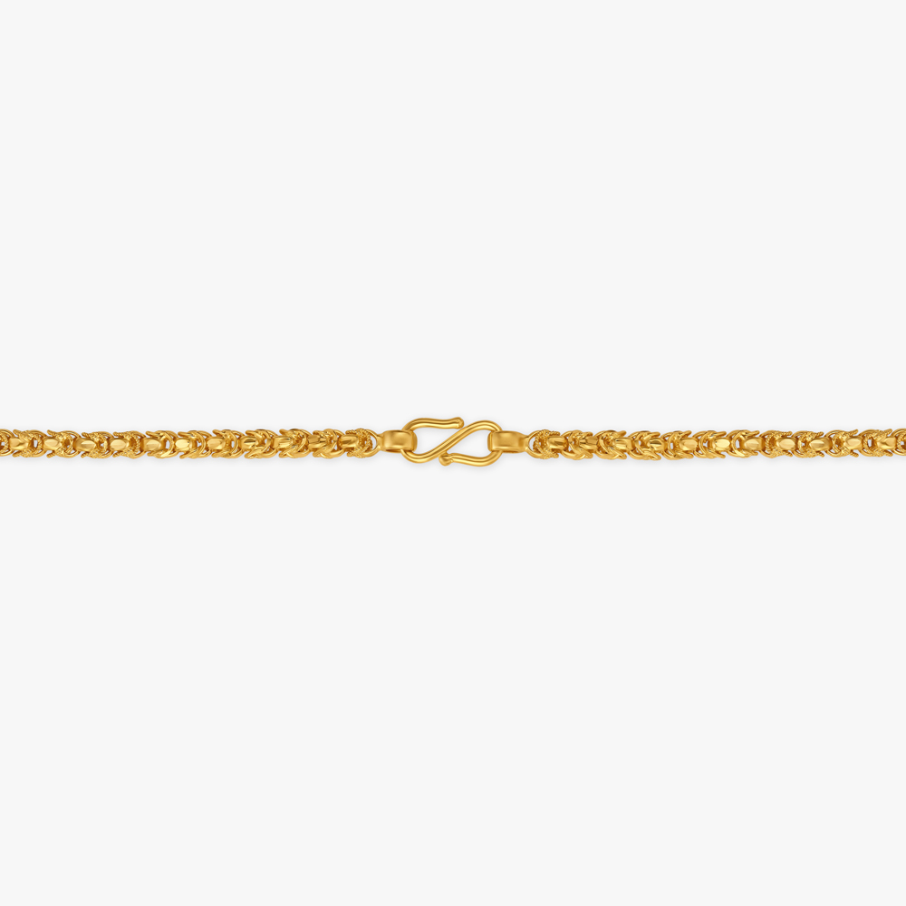 Twisted Gold Chain