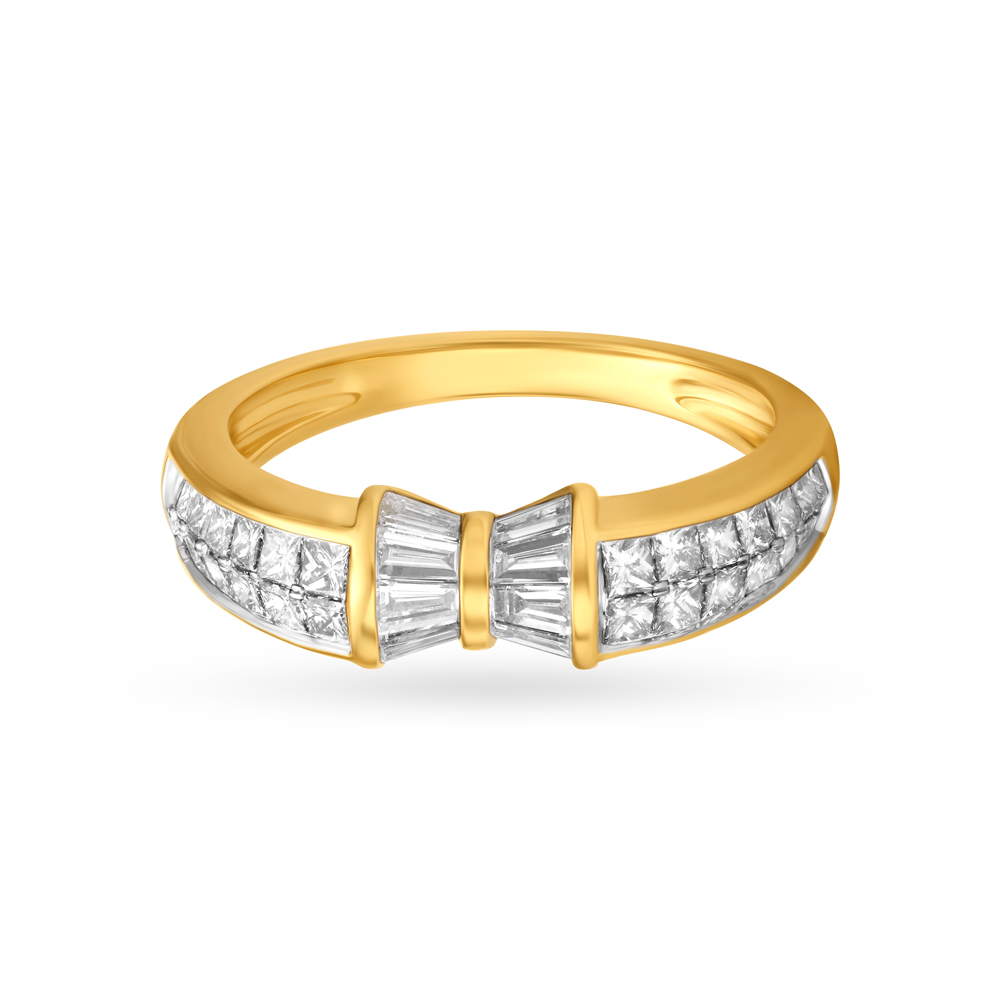 Modern Diamond Finger Band