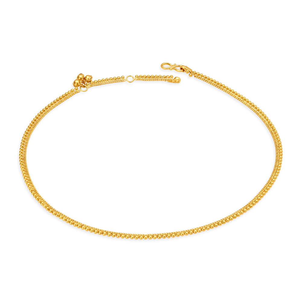 Stunning Rawa Work Gold Hip Chain For Kids